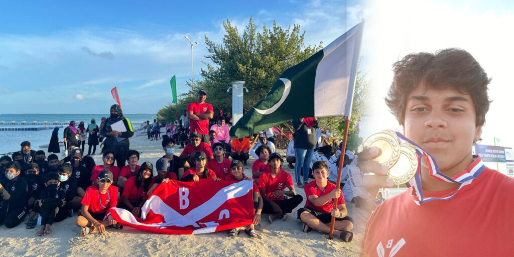 Pakistan scores 10 gold medals in inter-school coastal rowing beach sprint